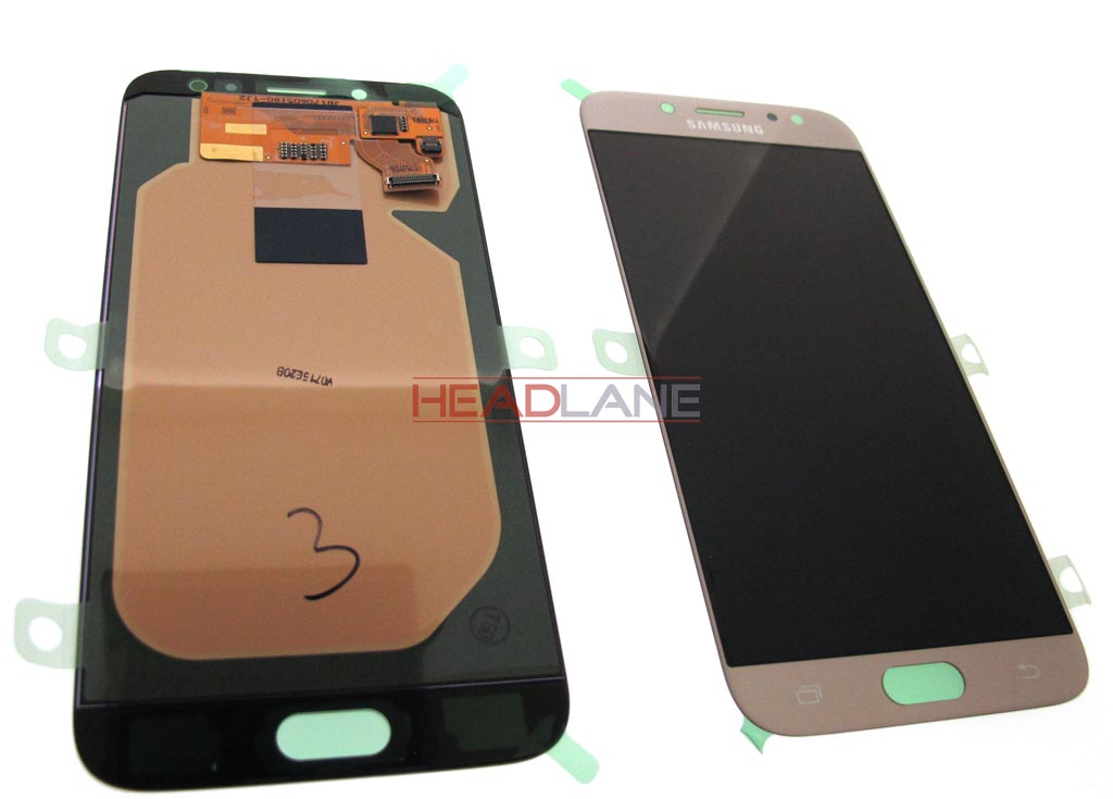 Samsung SM-J730 Galaxy J7 (2017) LCD Display / Screen + Touch - Gold ...
