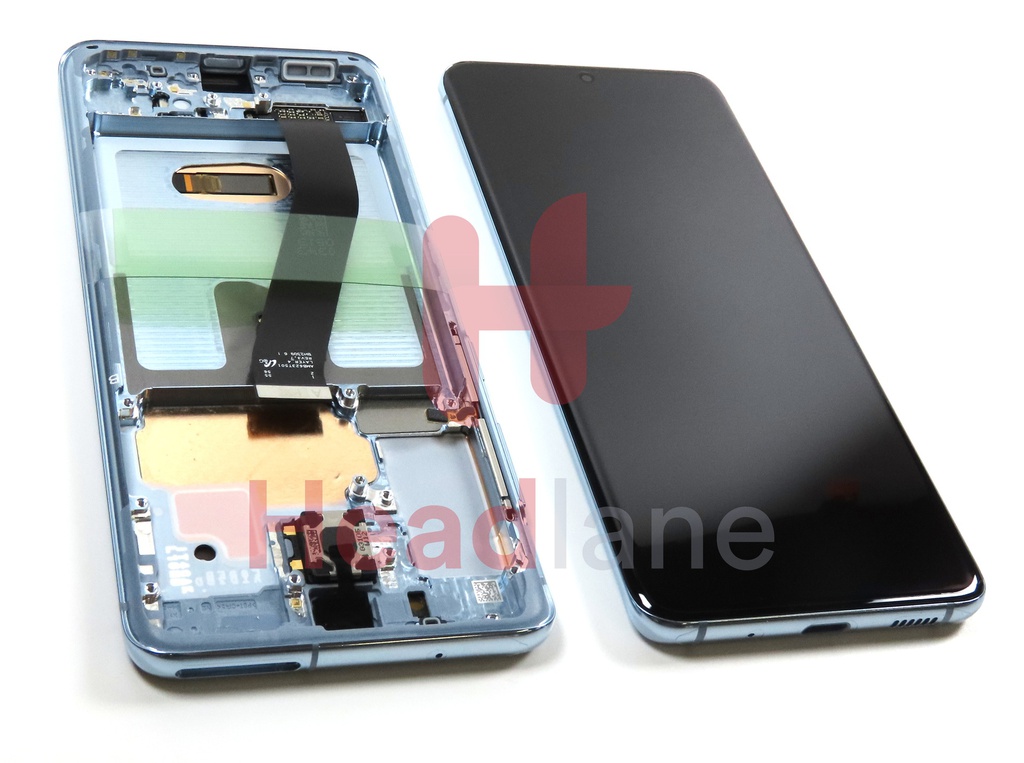 Samsung SM-G980 Galaxy S20 LCD Display / Screen + Touch - Blue (No ...