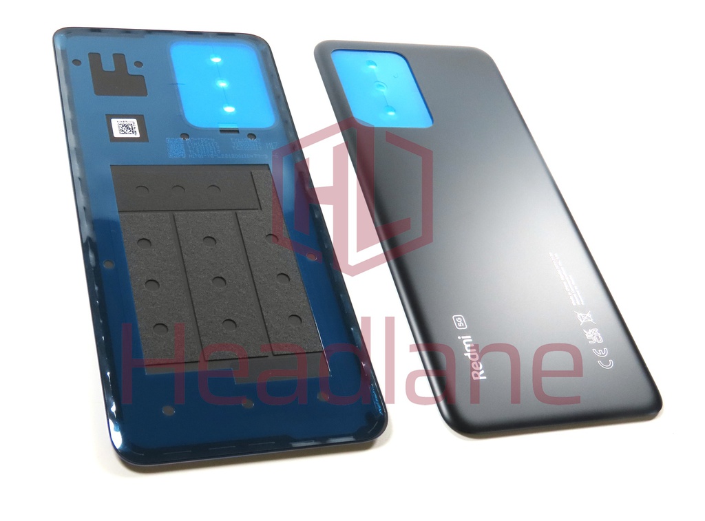 Xiaomi Redmi Note 12 5G Back / Battery Cover - Black (UKCA ...