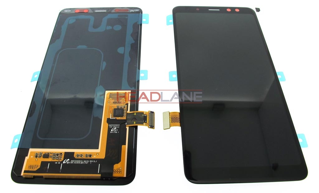 Samsung SM-A530 Galaxy A8 (2018) LCD Touch Black/Grey/Gold - GH97-21529A