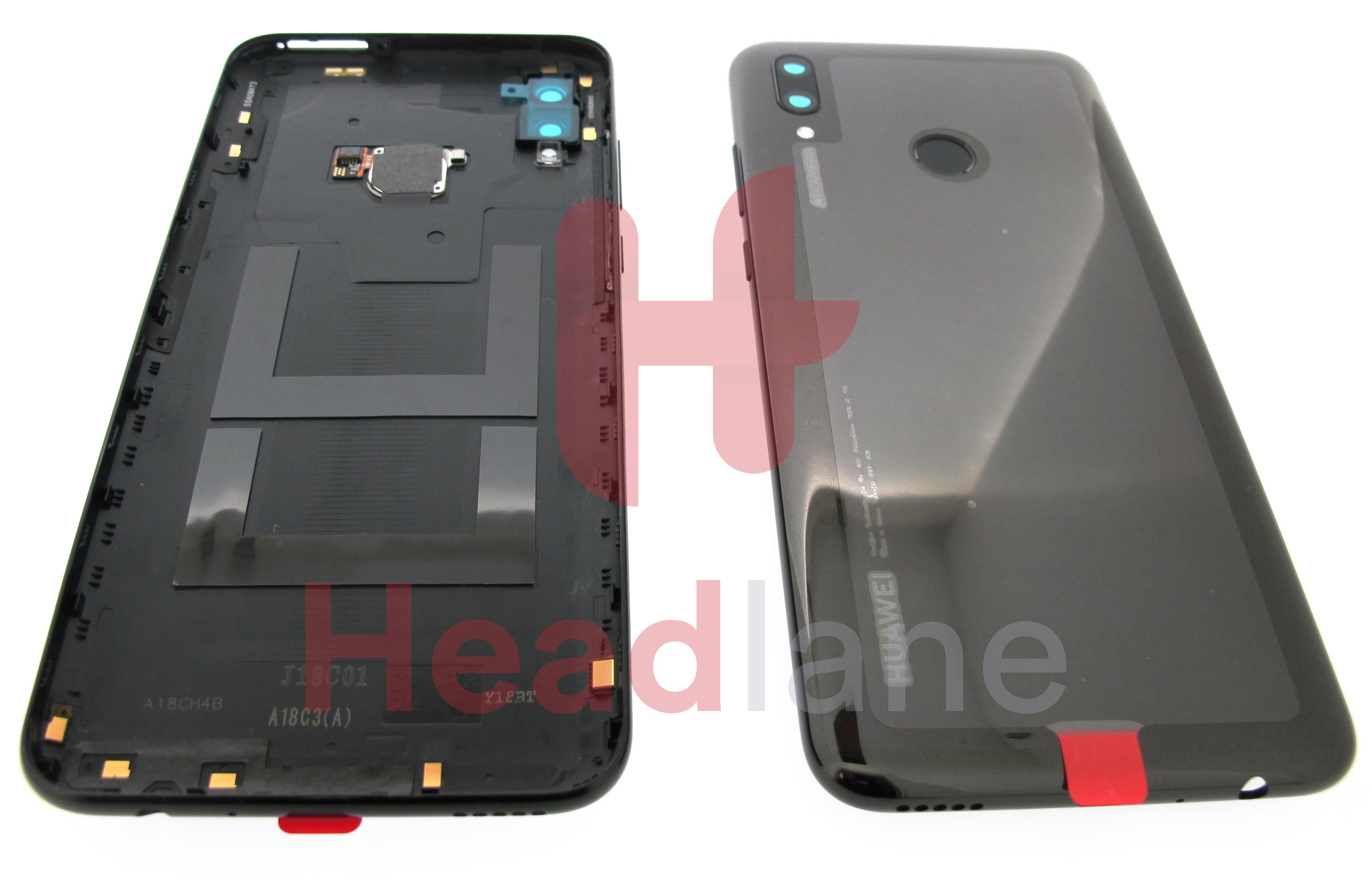 Huawei P Smart (2019) Back / Battery Cover - Midnight Black - 02352HTS