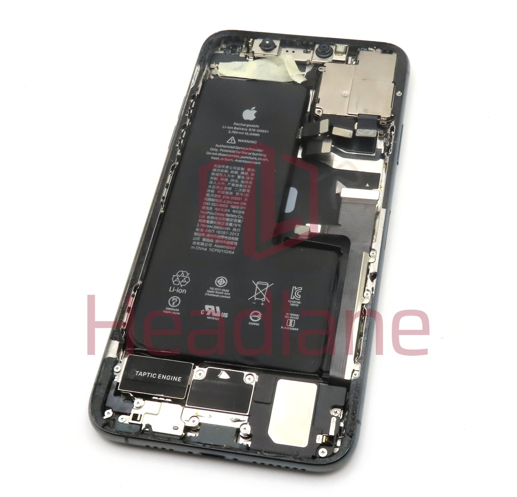 Apple iPhone 11 Pro Max Back / Battery Cover + Small Parts - Midnight ...