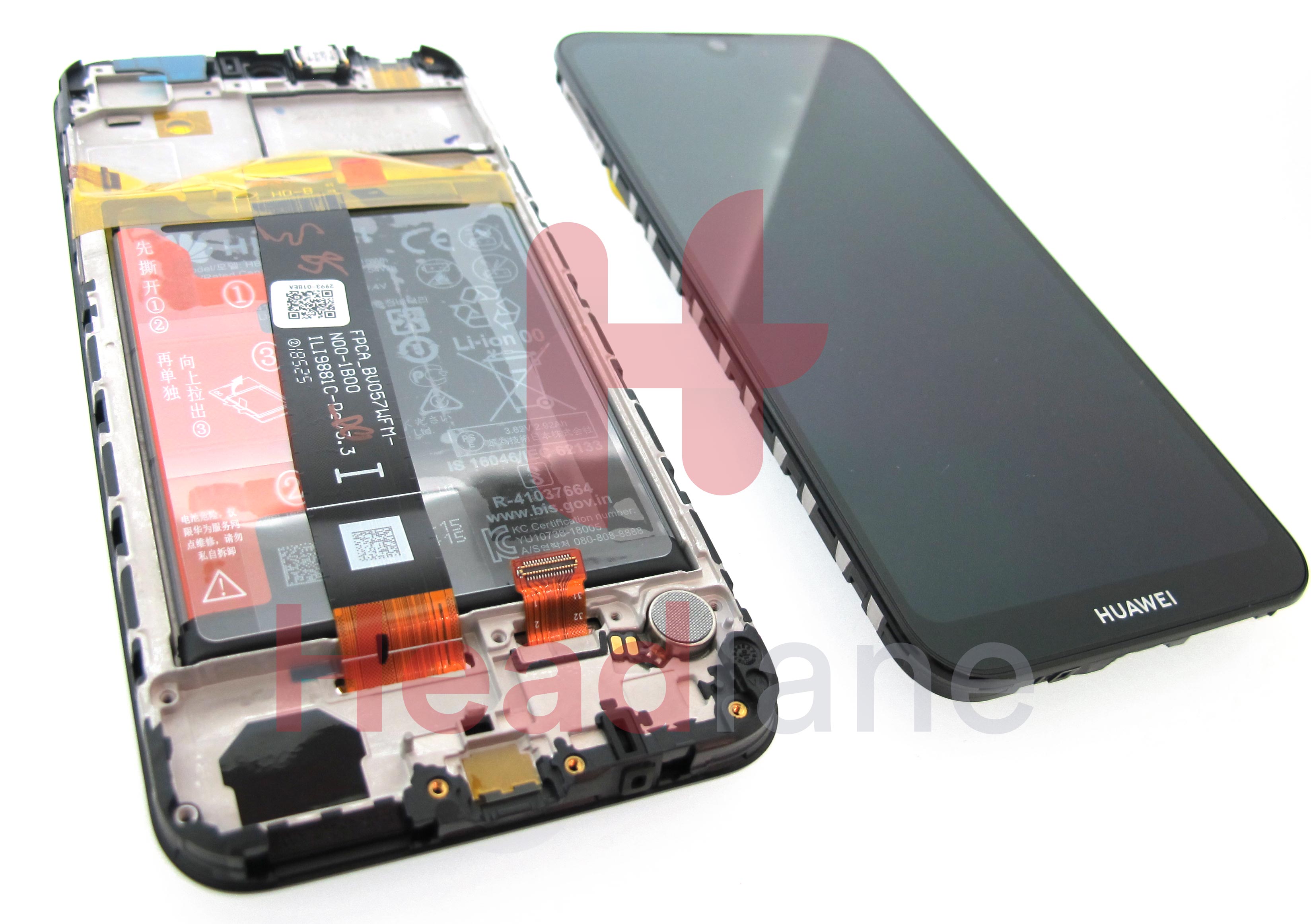 Huawei Y5 (2019) LCD Display / Screen + Touch + Battery - 02352QNW