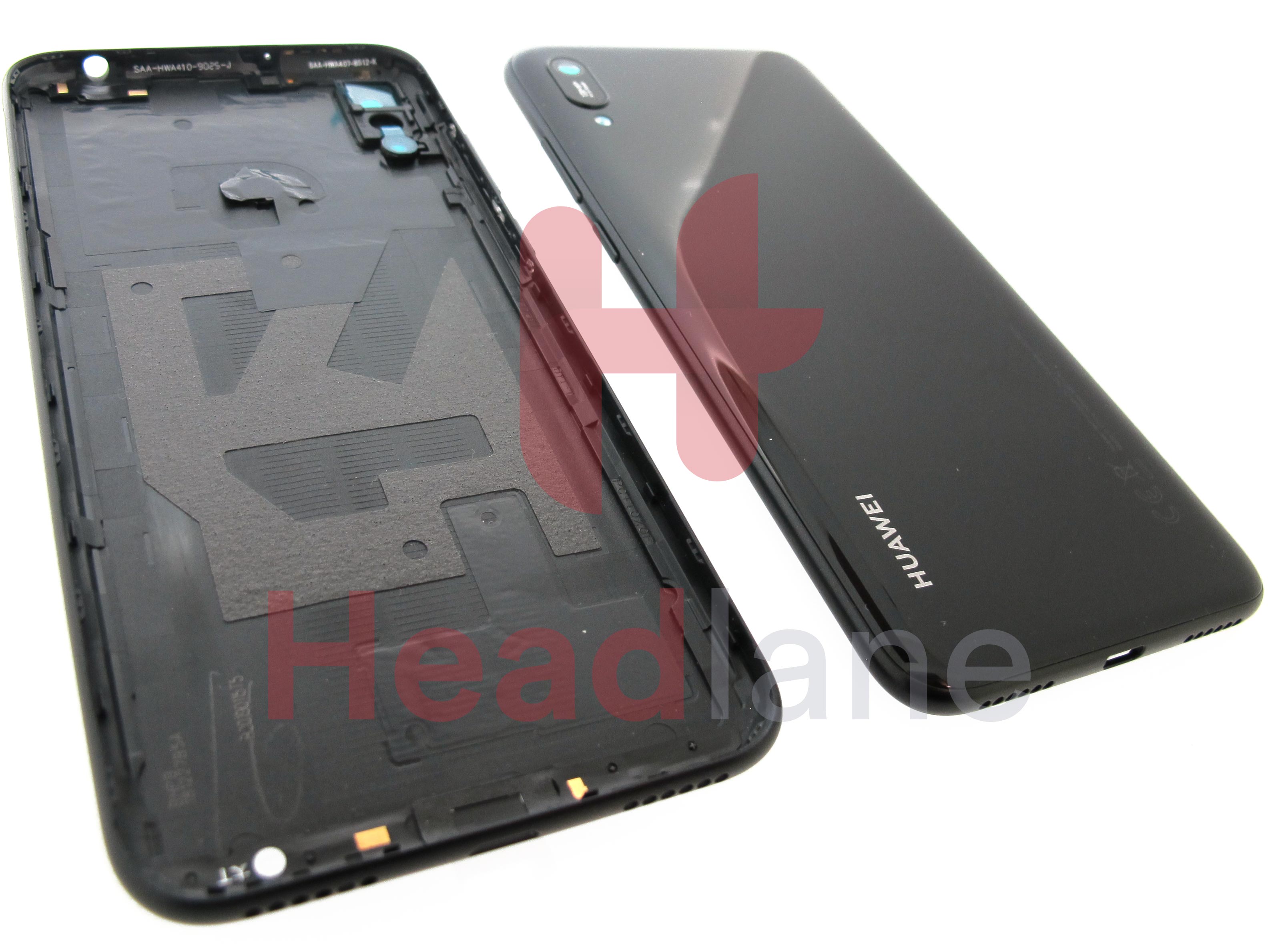Huawei Y6 (2019) Back / Battery Cover - Black - 02352LYH