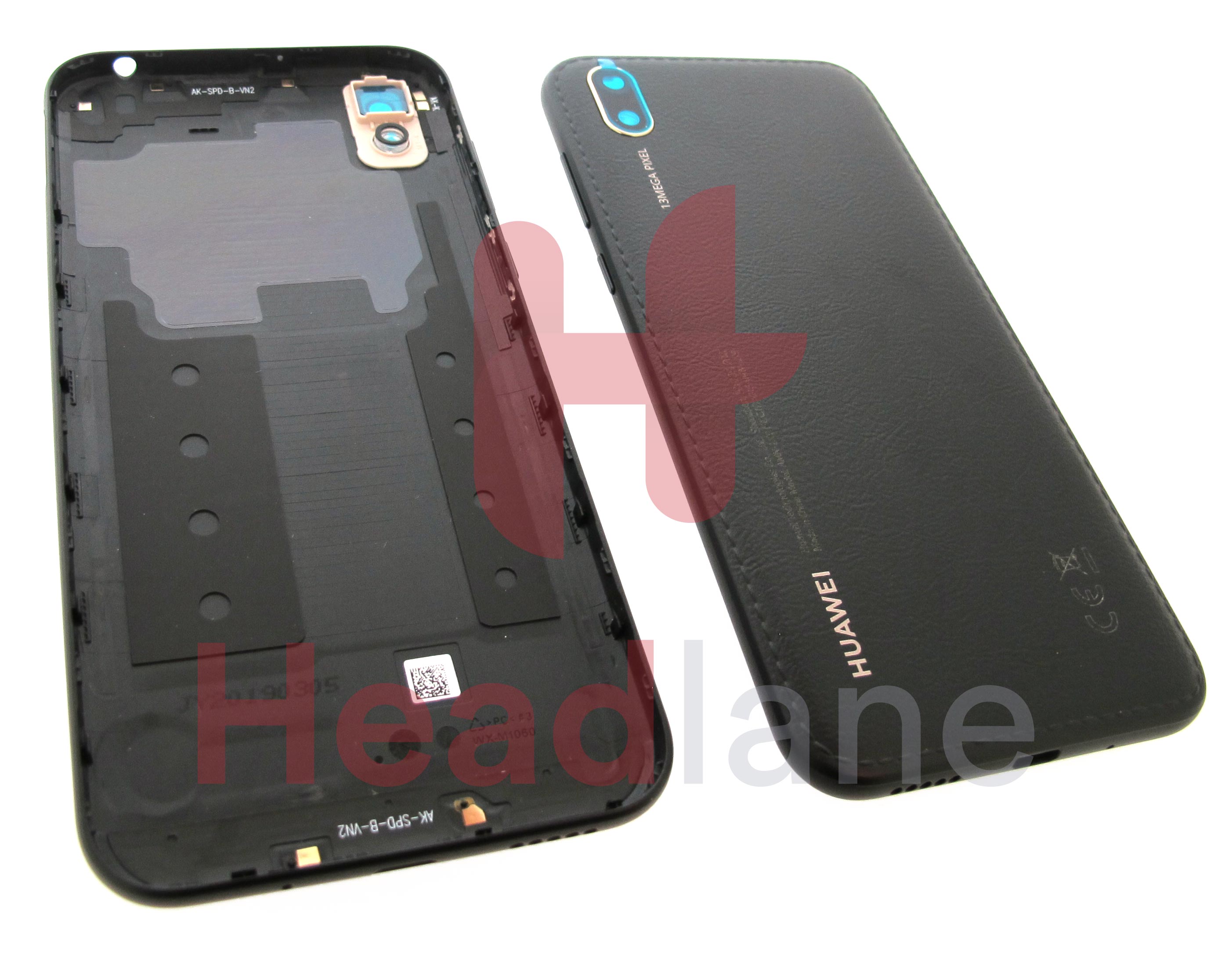 Huawei Y5 (2019) Back / Battery Cover - Black - 97070WFS