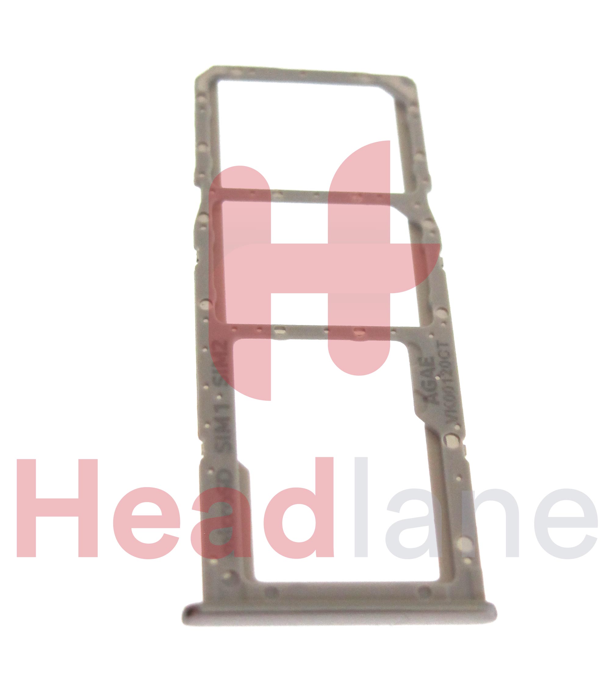 Samsung SM-A715 Galaxy A71 SIM Card Tray - Silver (Dual SIM) - GH98-44757B