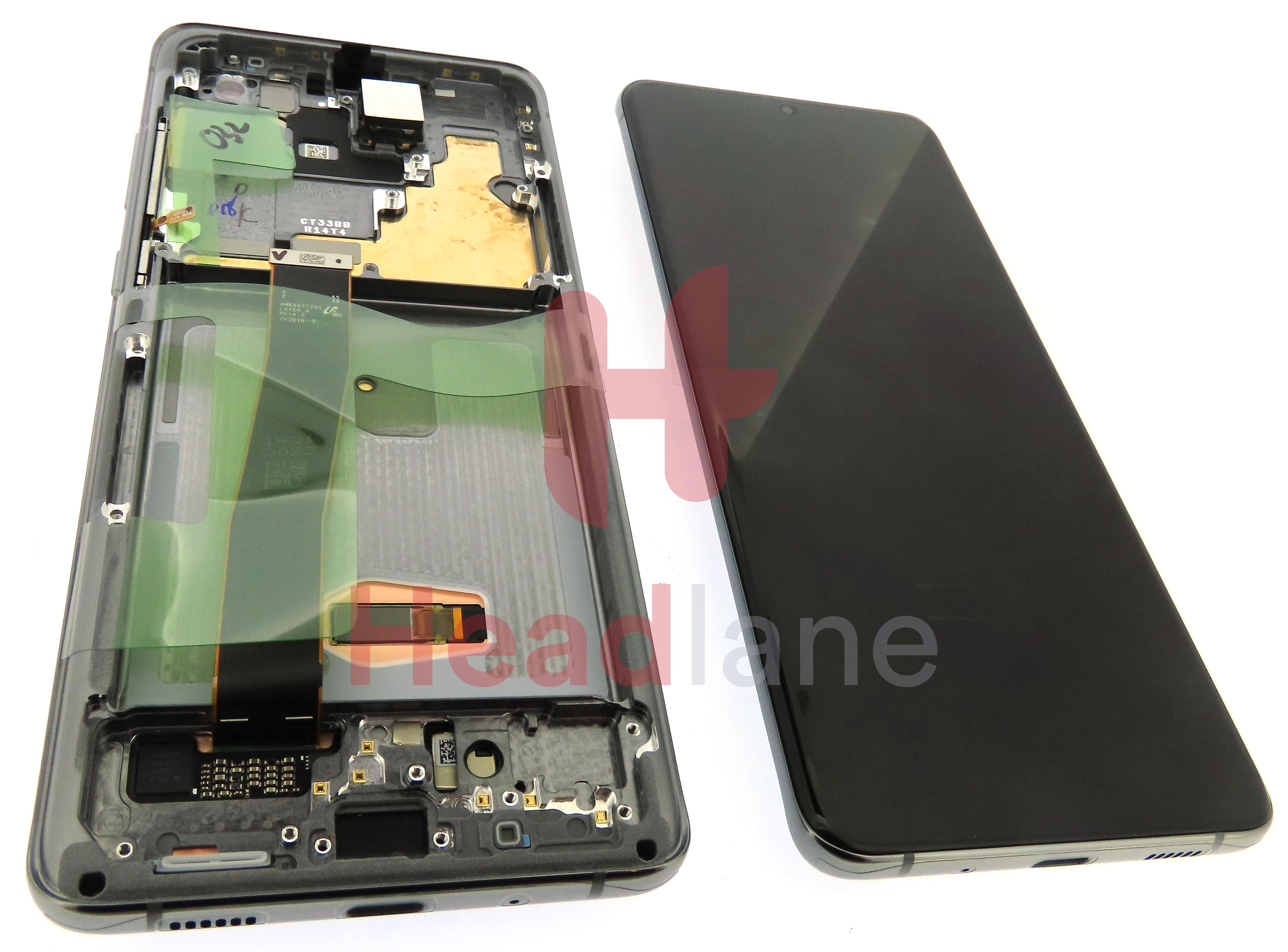 Samsung SM-G988 Galaxy S20 Ultra LCD Display / Screen + Touch - Grey ...