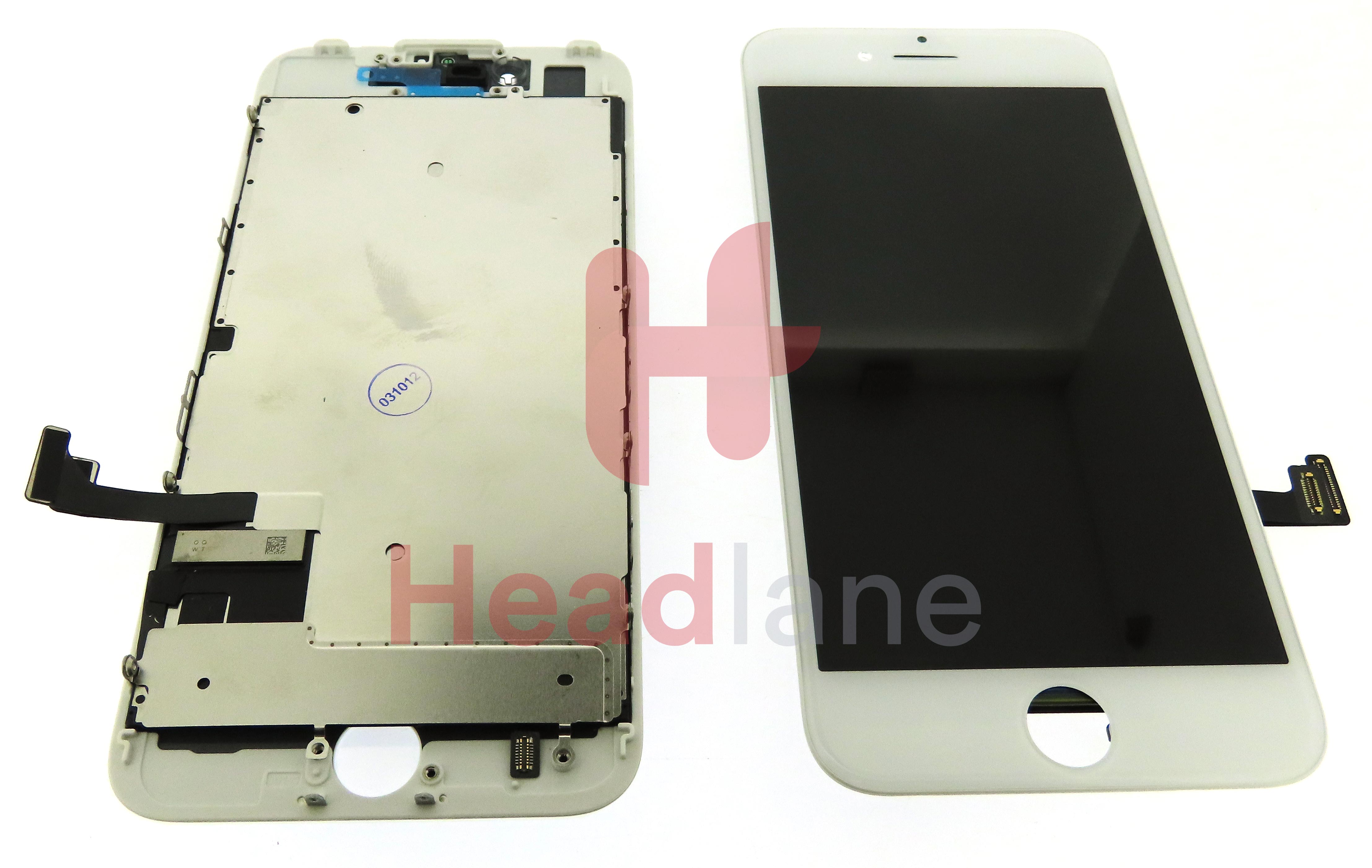 Apple iPhone 7 LCD Display / Screen (FOG) - White (ZY) - ZY-018