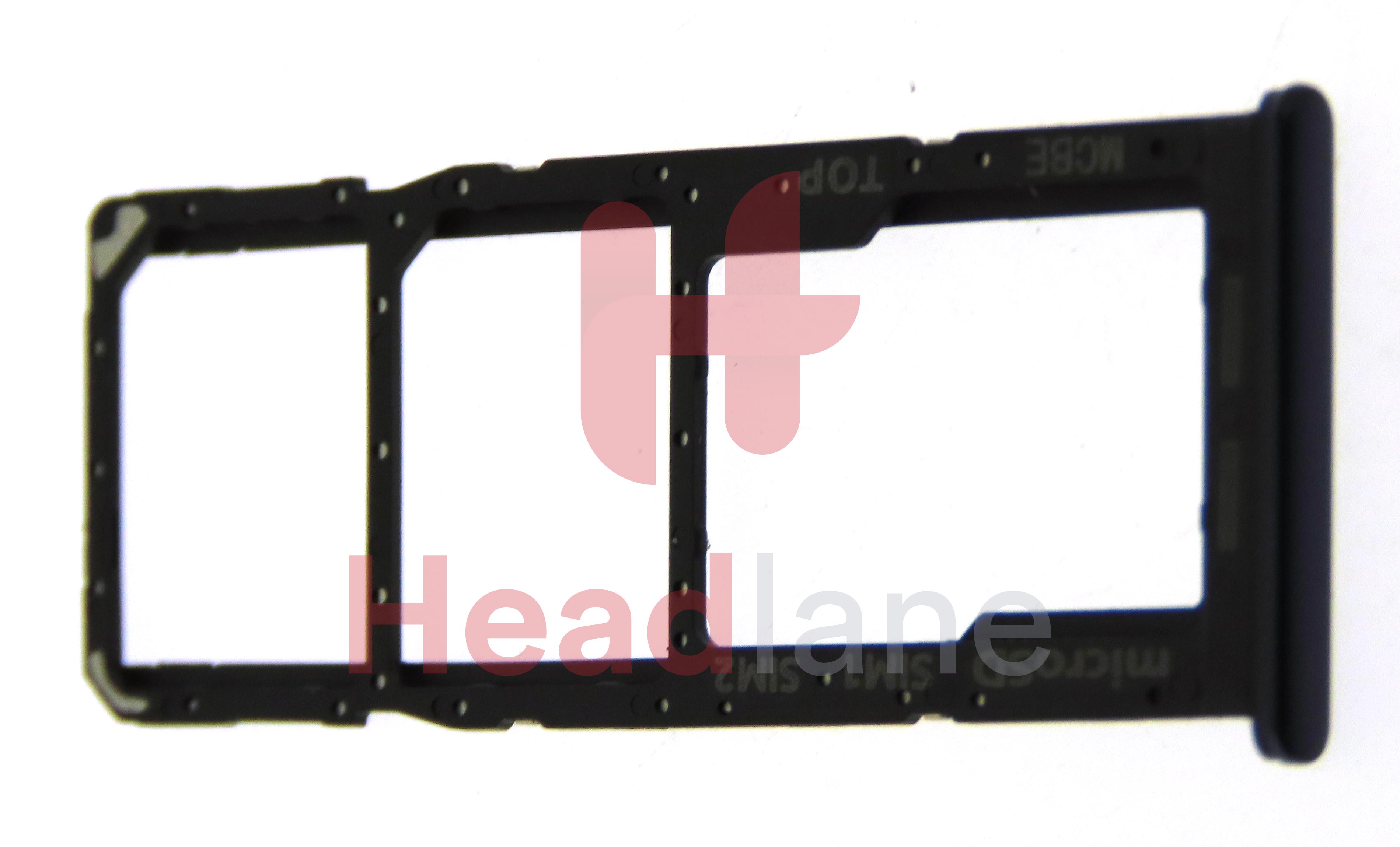 Samsung SM-M325 Galaxy M32 SIM Card Tray (Dual SIM) - Black - GH98-46835A