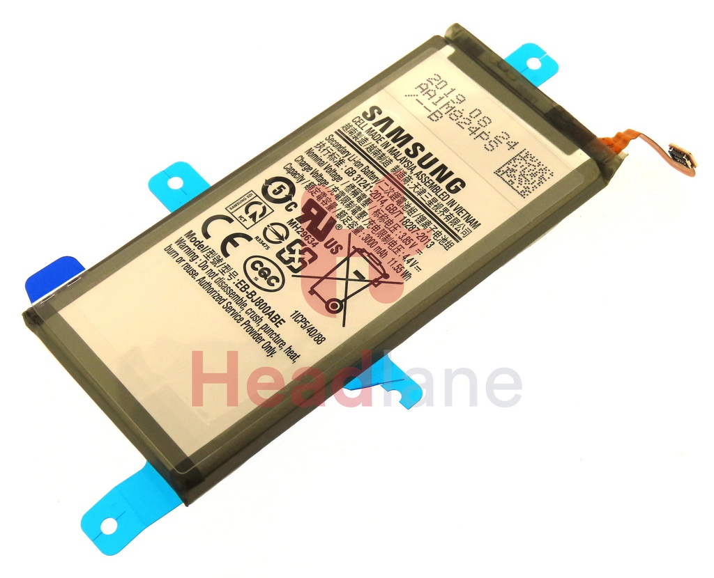 Samsung SM-J600 SM-A600 Galaxy J6 A6 (2018) EB-BJ800ABE 3000mAh ...